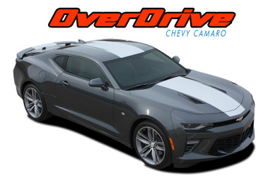 OVERDRIVE | Camaro Hood Stripes & Decals | Vinyl Graphics Kit