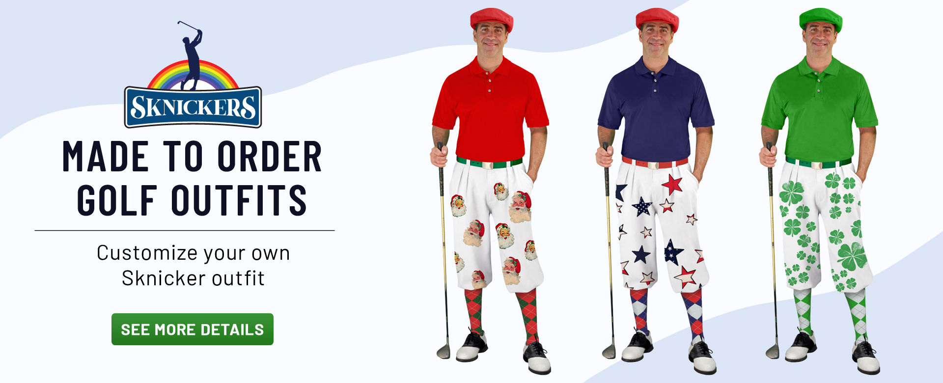 Golf Knickers | Traditional Golf Apparel | Plus Fours