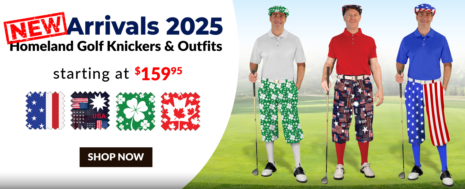Golf Knickers | Traditional Golf Apparel | Plus Fours