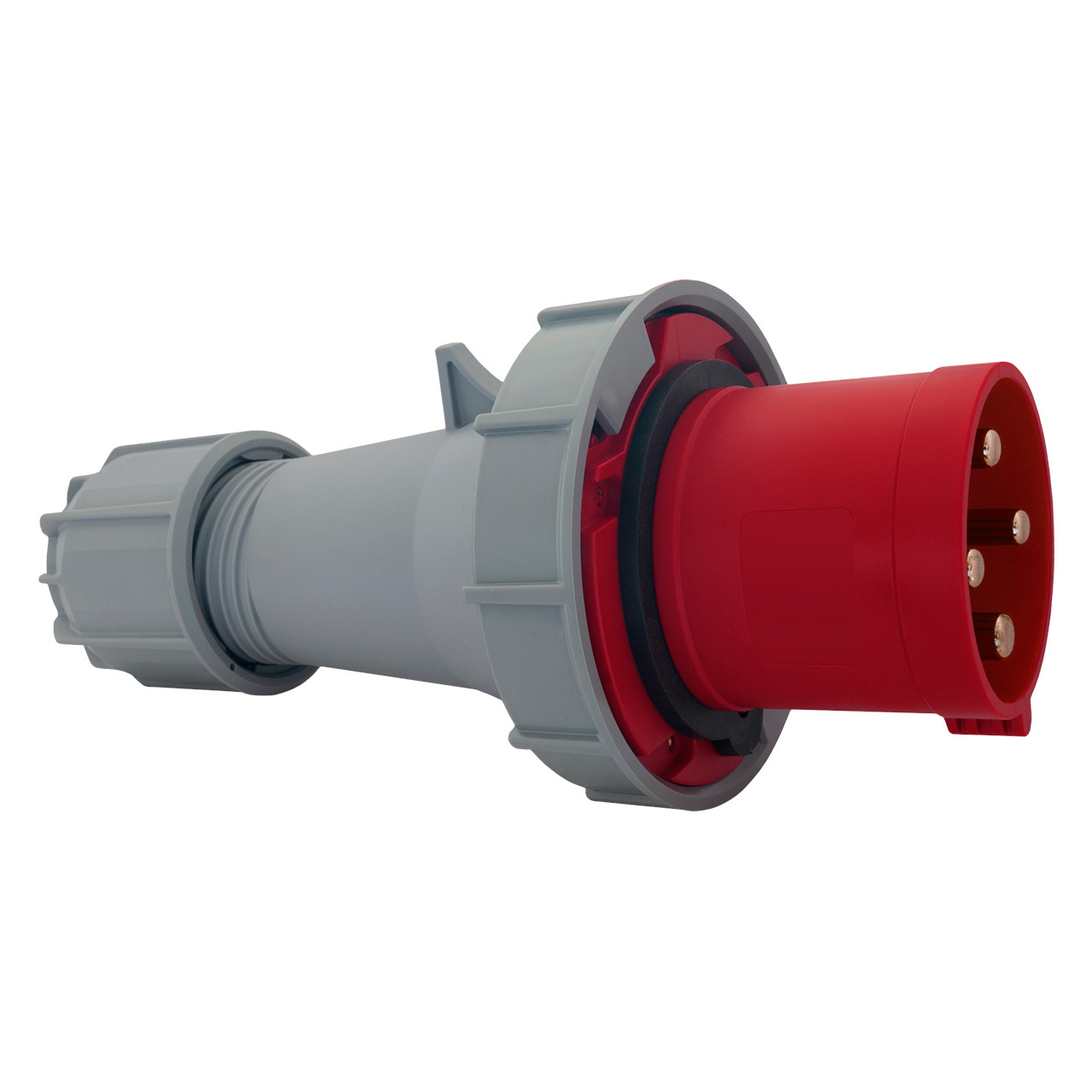 CEE Trailing Plug, 4 Pins, 63A, 400V, IP67 - Techna