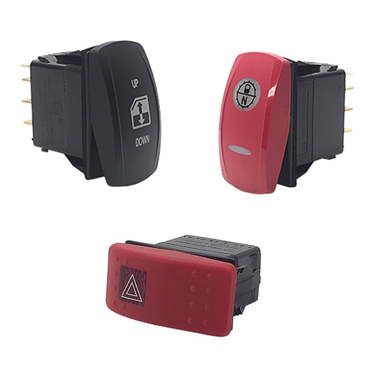 Rocker Switch – Carling Series, Fully Sealed, Contura Styles