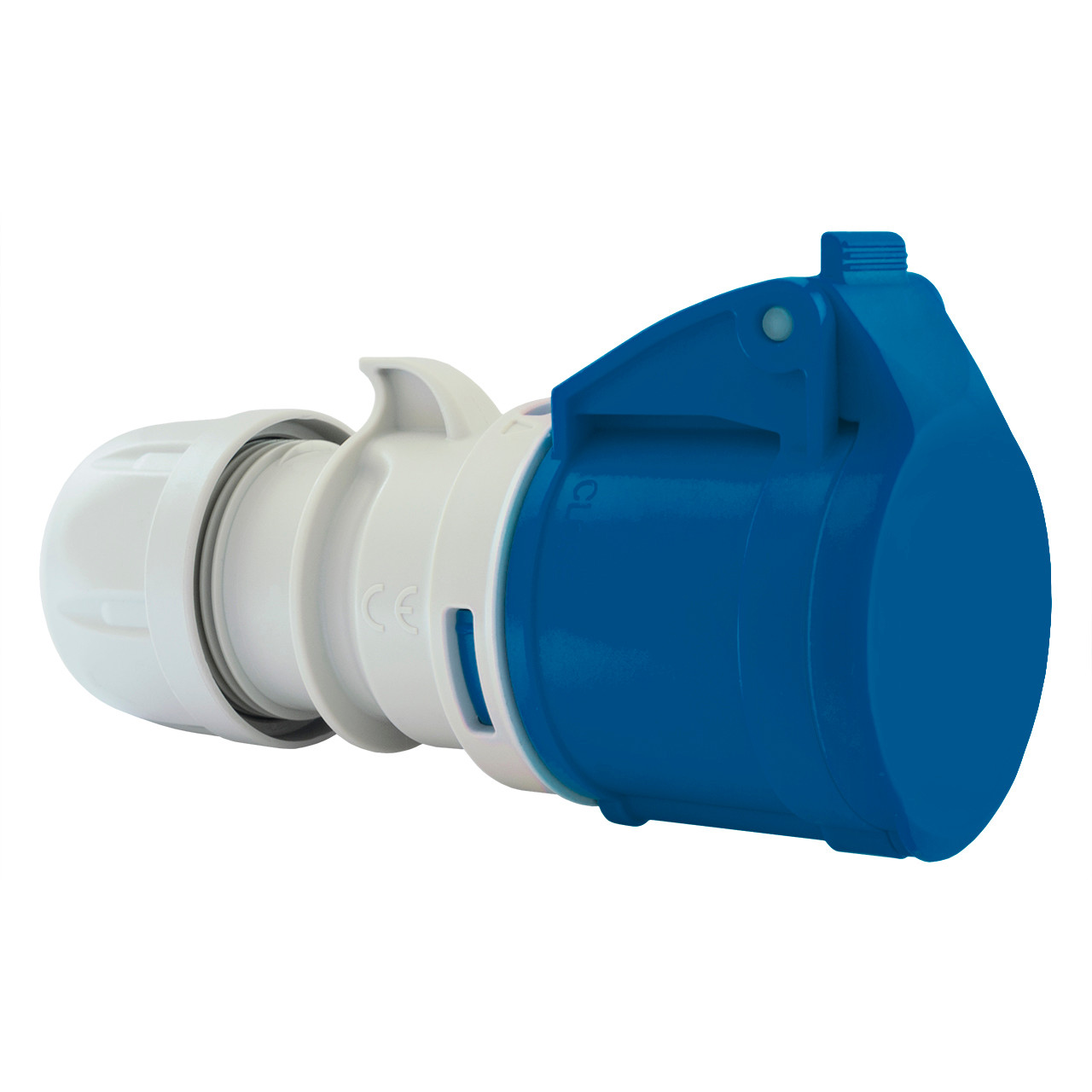 Cee Trailing Socket 3 Pins 32a 230v Ip44 Techna