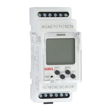 Techna Digital Thermostat with Integrated Time Switch - Techna