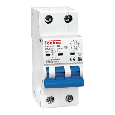 RtecX9A 10kA Residual Current Circuit Breakers with Overcurrent ...