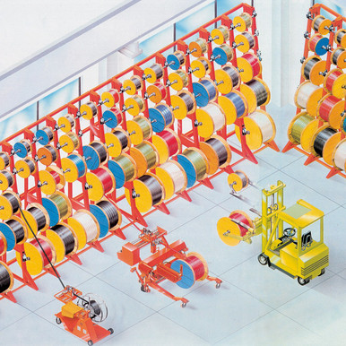 RF8 Modular Vertical Storage Racks. From Techna