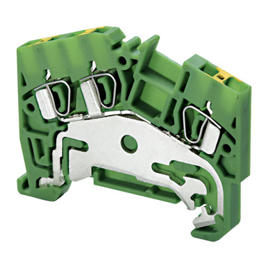 Angled Spring Clamp Earth Terminal for 2.5mm wire from Techna