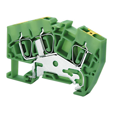 Angled Spring Clamp Earth Terminal for 6mm wire from Techna