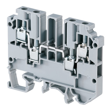 Multiple connection Terminal for 4 mm² wire - 4 Connections - Techna