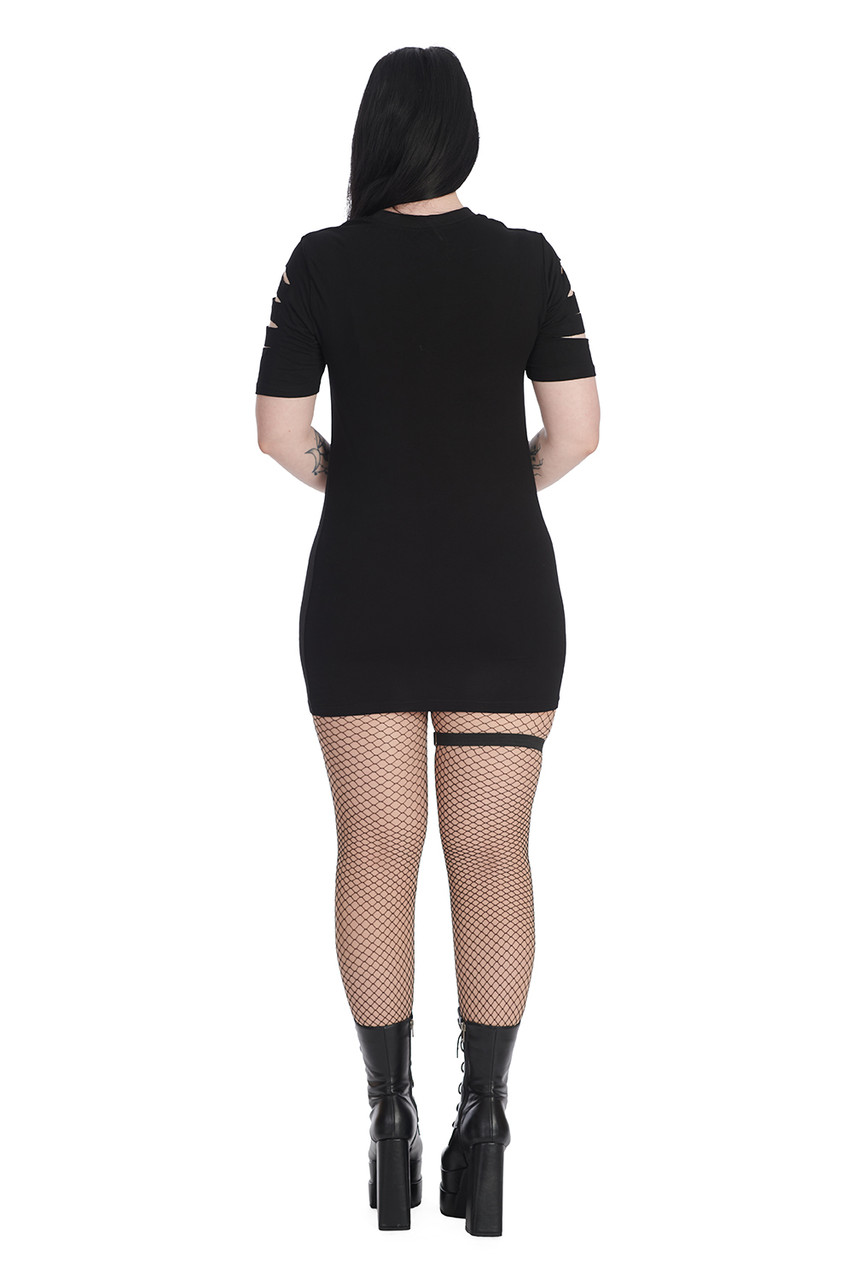 Banned Toxic Tears Dress - Medium - Suicide Glam Australia