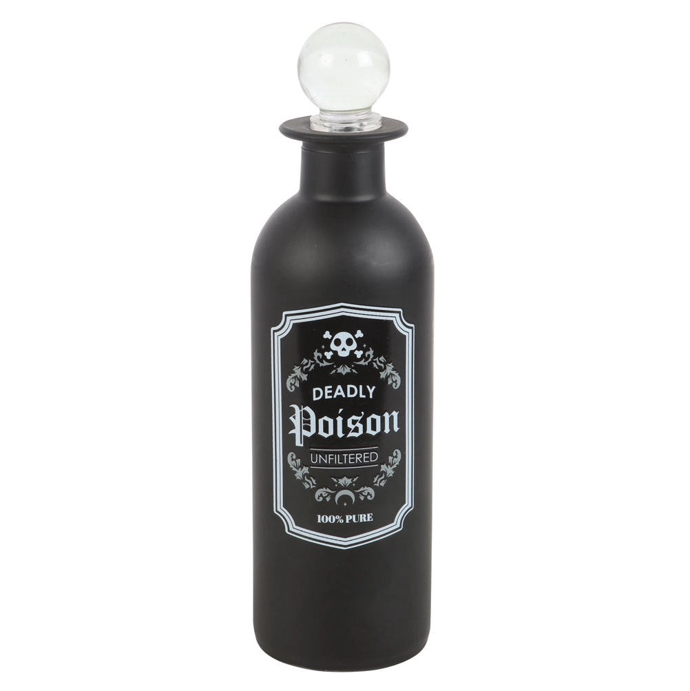 Gothic Deadly Poison Decorative Glass Potion Bottle - Suicide Glam ...