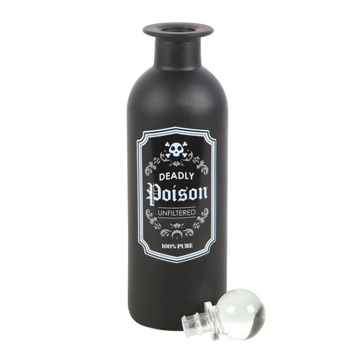 Gothic Deadly Poison Decorative Glass Potion Bottle - Suicide Glam ...