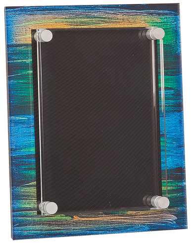 Painted Stand-Off Acrylic Plaque - Collegiate Awards