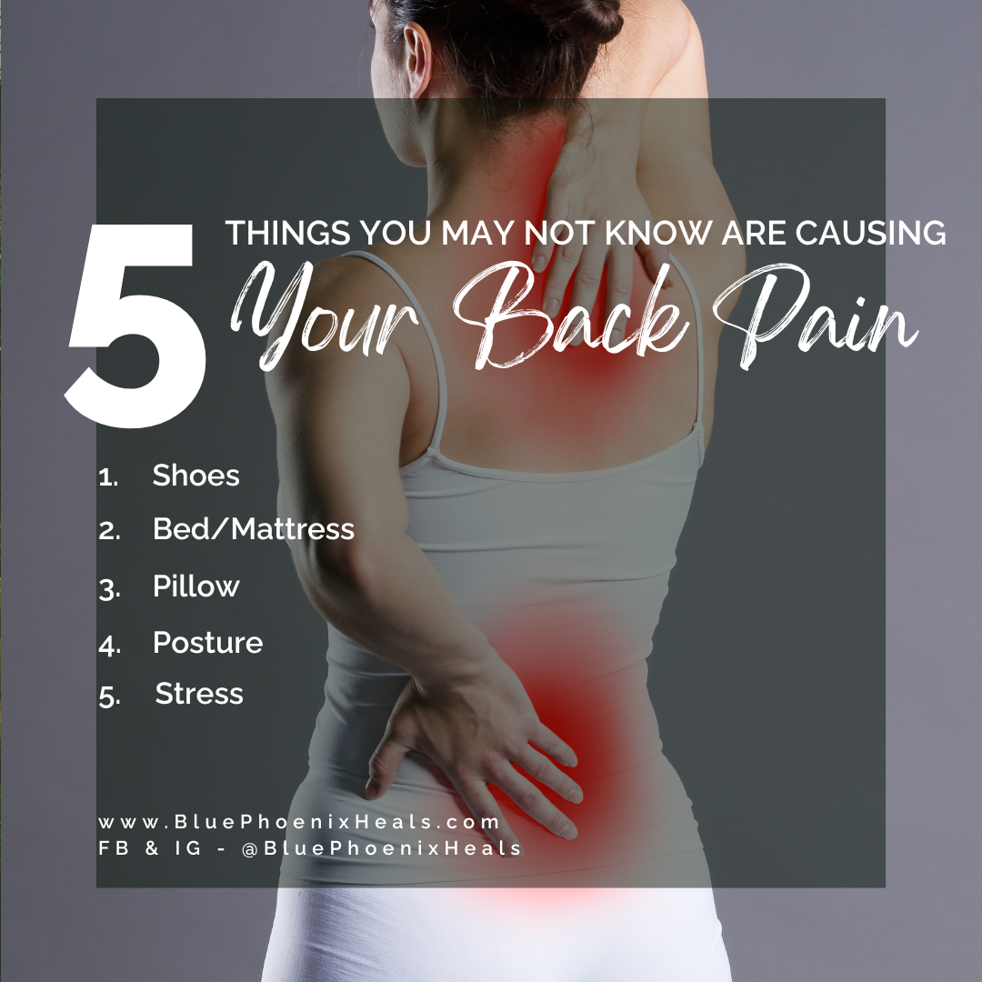 5 Things You May Not Know Are Causing Your Back Pain - BluePhoenixHeals