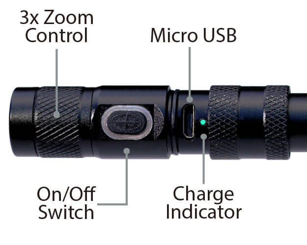 MAXXEON WorkStar® 360 Rechargeable LED Penlight/Inspection Light
