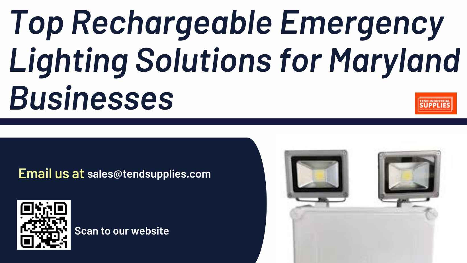 Top Rechargeable Emergency Lighting Solutions for Maryland Businesses ...