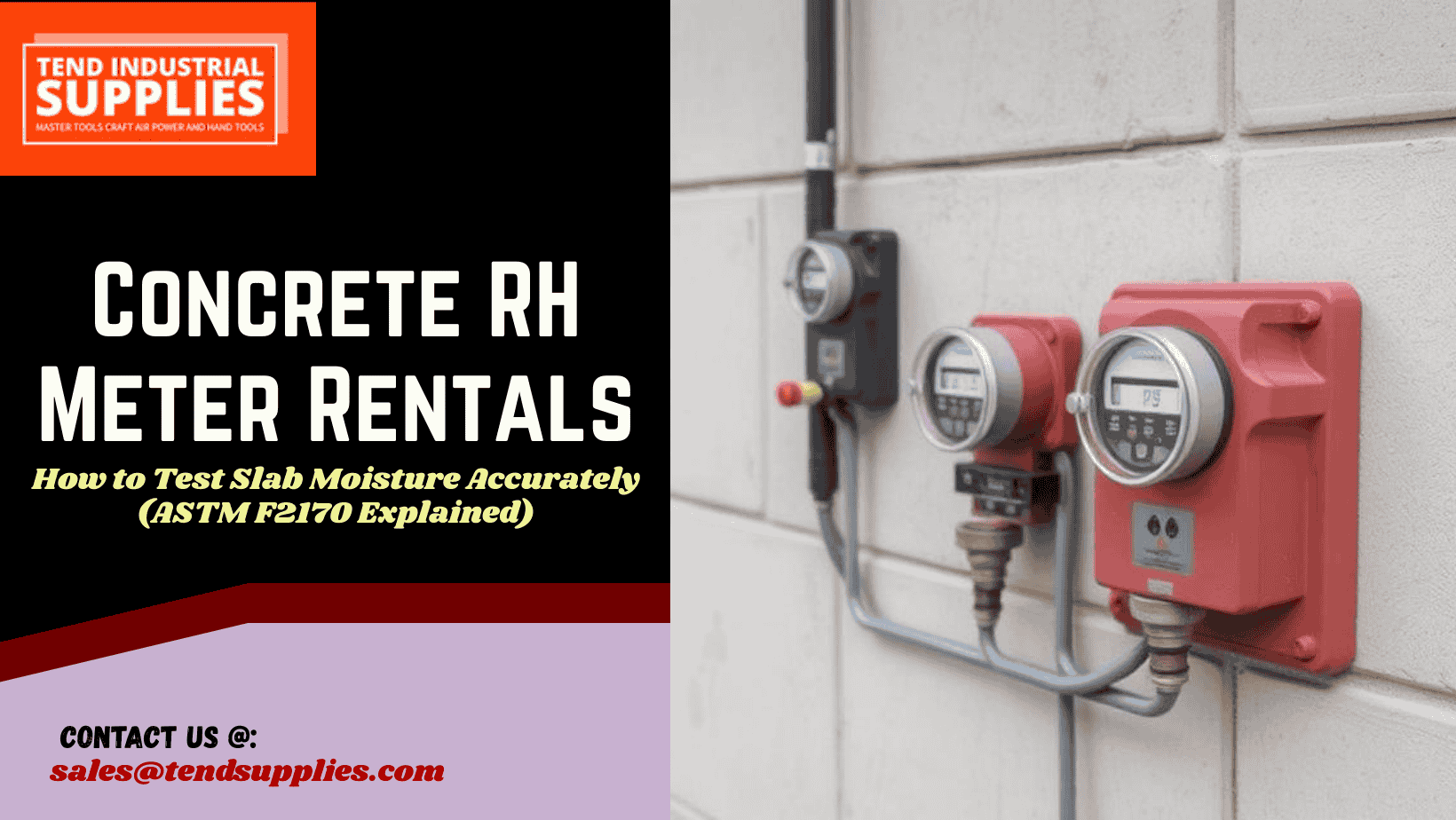 Concrete RH Meter Rentals: How to Test Slab Moisture Accurately (ASTM ...