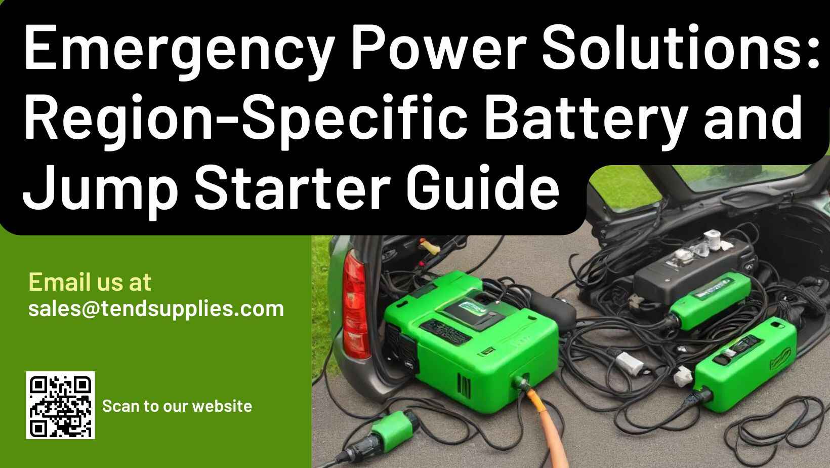 Emergency Power Solutions: Region-Specific Battery and Jump Starter ...