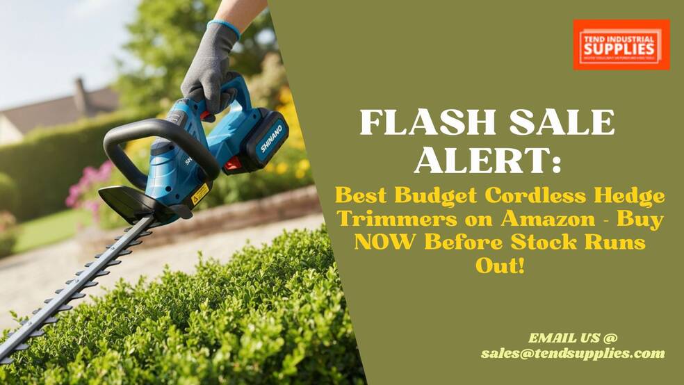 FLASH SALE ALERT: Best Budget Cordless Hedge Trimmers on Amazon - Buy ...
