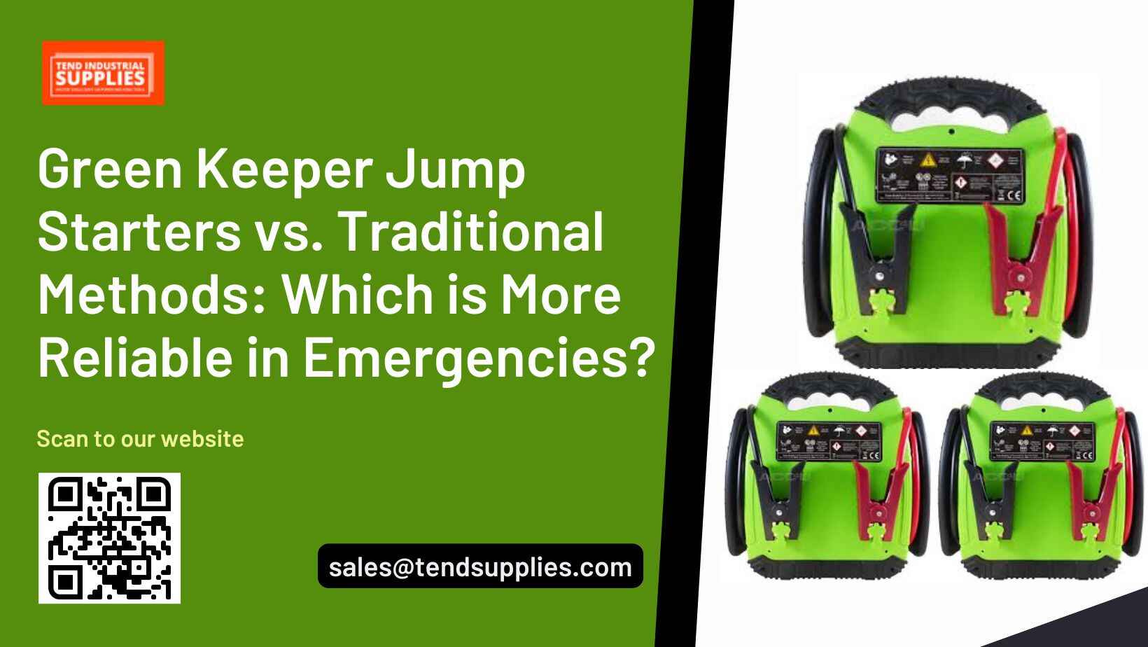 Green Keeper Jump Starters vs. Traditional Methods: Which is More ...
