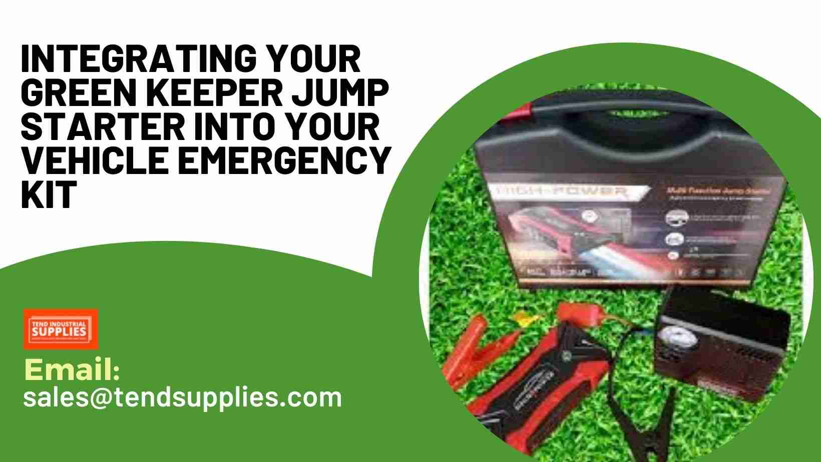 Integrating Your Green Keeper Jump Starter into Your Vehicle Emergency ...