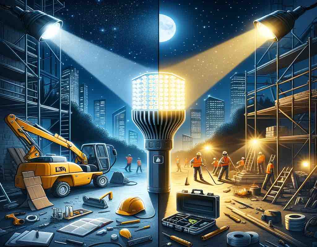LED vs. Halogen: Choosing Portable Lights for Worksite Applications ...