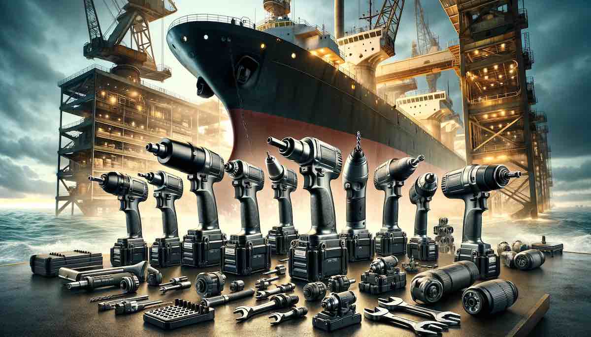 Shinano Pneumatic Tools: Shipbuilding Air Tools for Efficient Ship ...