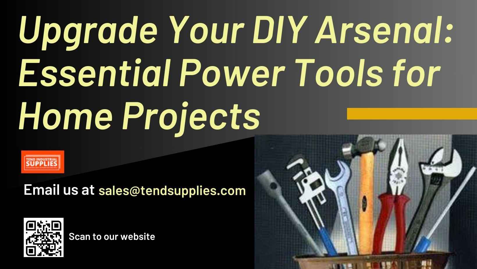 Upgrade Your DIY Arsenal: Essential Power Tools for Home Projects ...