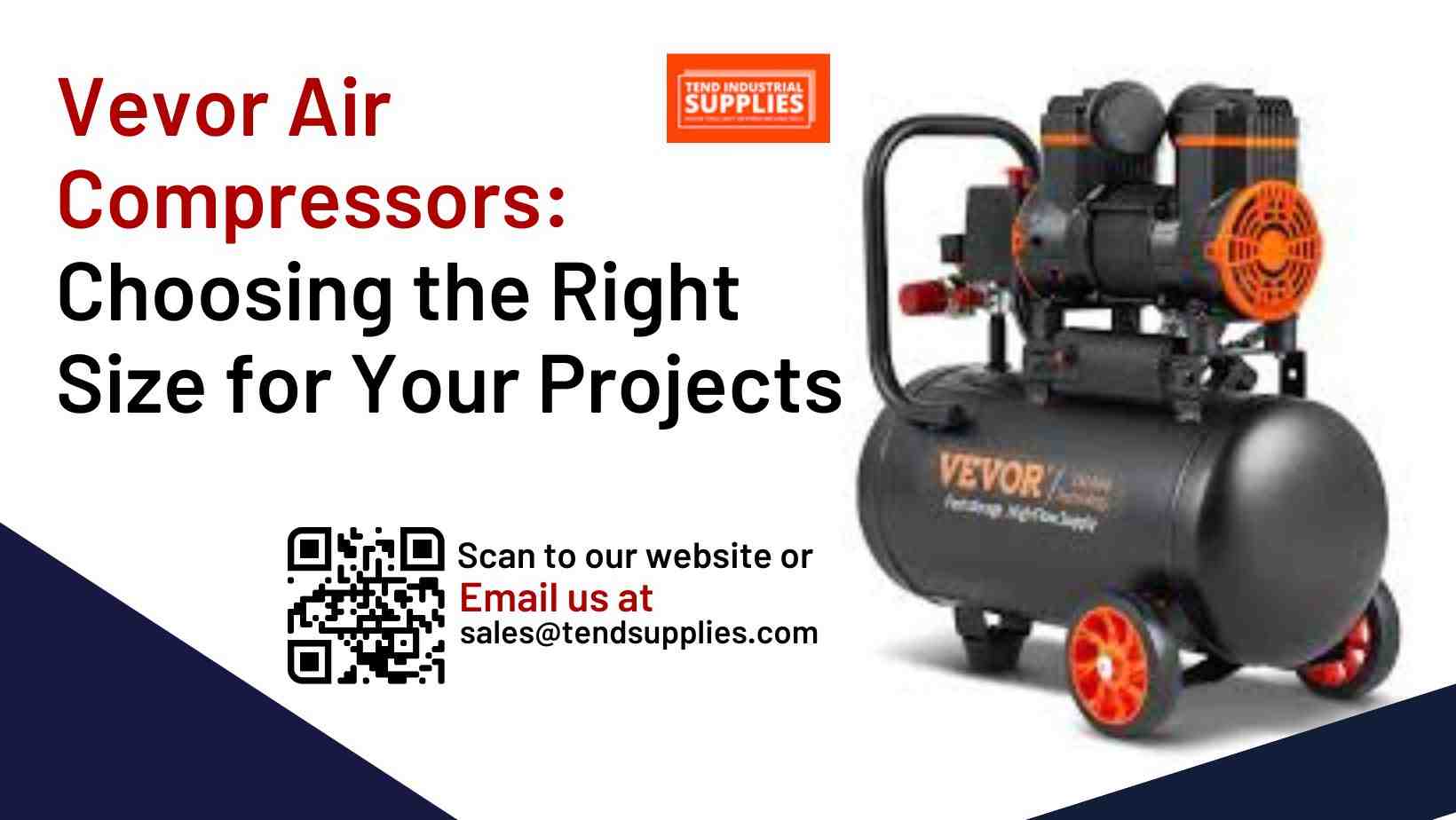 Vevor Air Compressors: Choosing the Right Size for Your Projects - Tend ...
