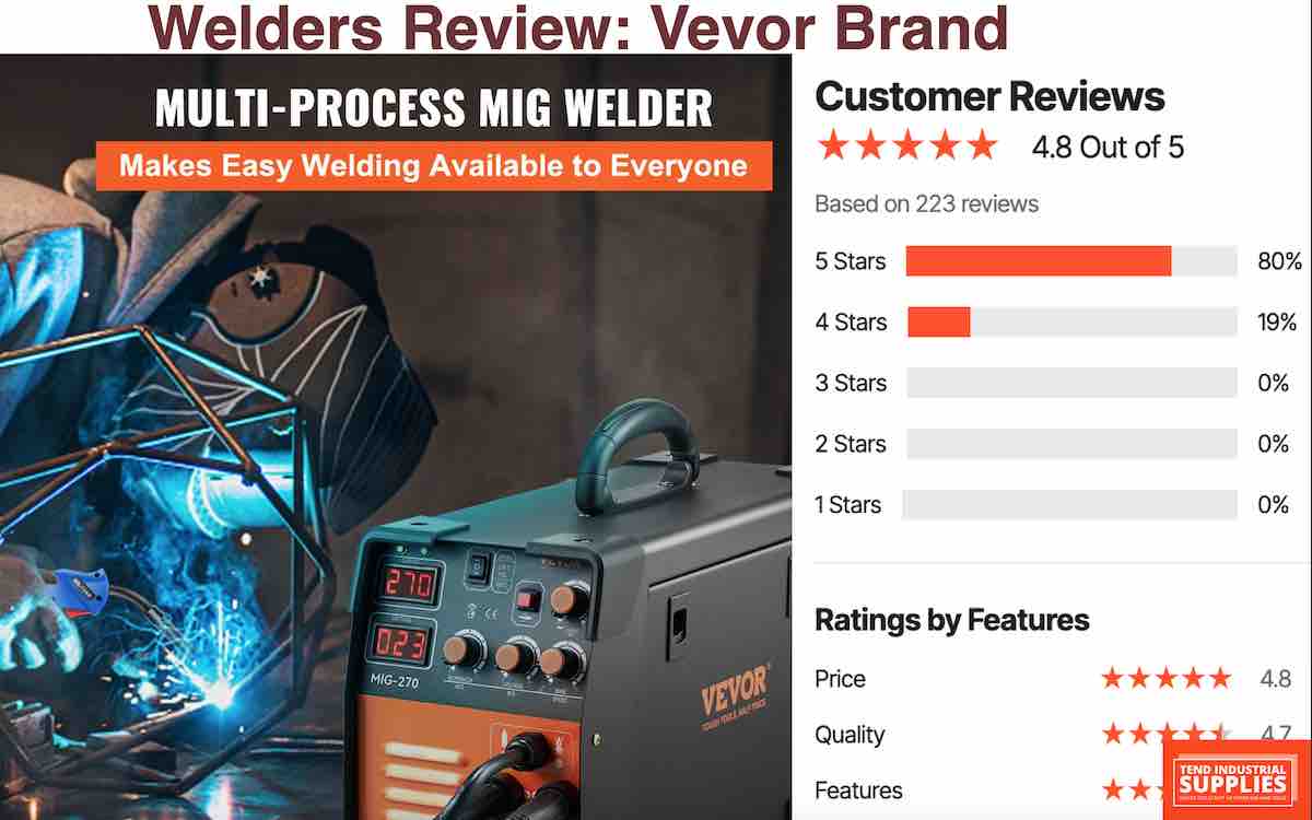 Vevor Welder Reviews: Are They the Best Budget Welders? - Tend ...
