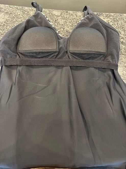 Black and White Shape Solver by Penbrooke Tankini - Bravo swimwear