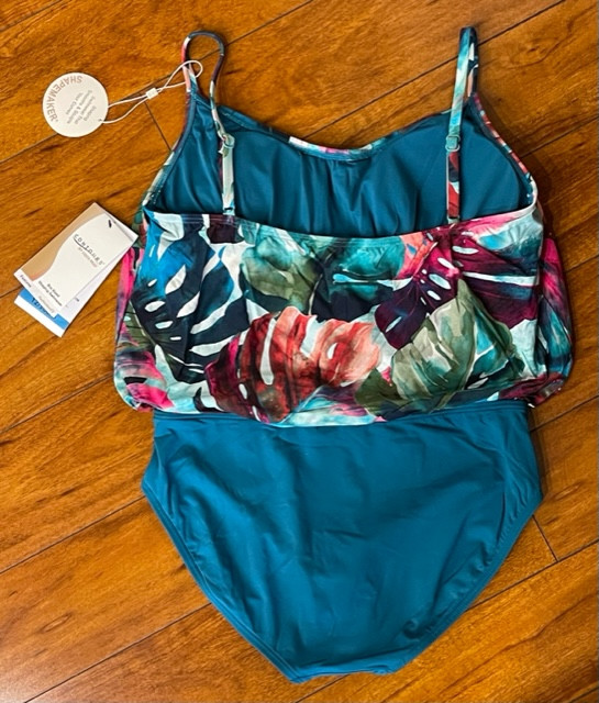 Contours by Coco Reef Amaris V-Neck One Piece - Custom Swimwear by Exelnt