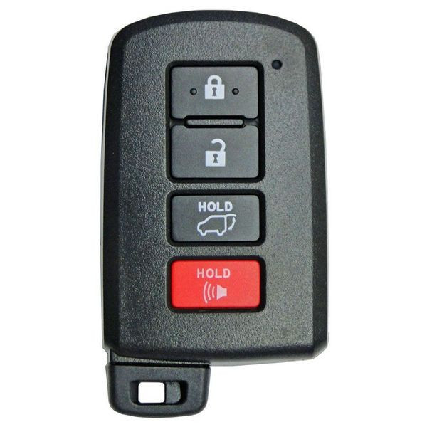 Toyota/Lexus/Scion 4 Button Proximity Key HYQ14FBA 89904-0R080, 89904 ...
