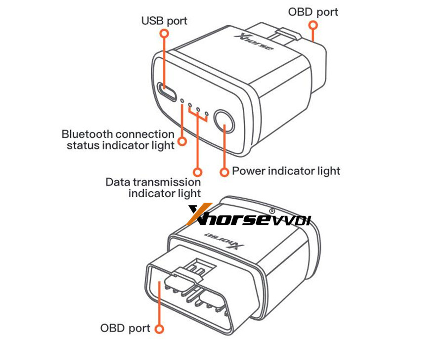 Xhorse FT-OBD Tool for Toyota Add Key & All Key Lost OBD Programming ...