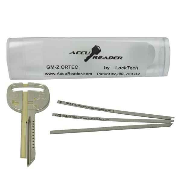 AccuReader GM-Z Ortec Keyways for GM Accu-Reader Shop Automotive