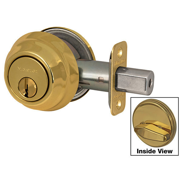 Master Lock DSH0603KA4S Single Cylinder Deadbolt SC1 - Grade 1 ...