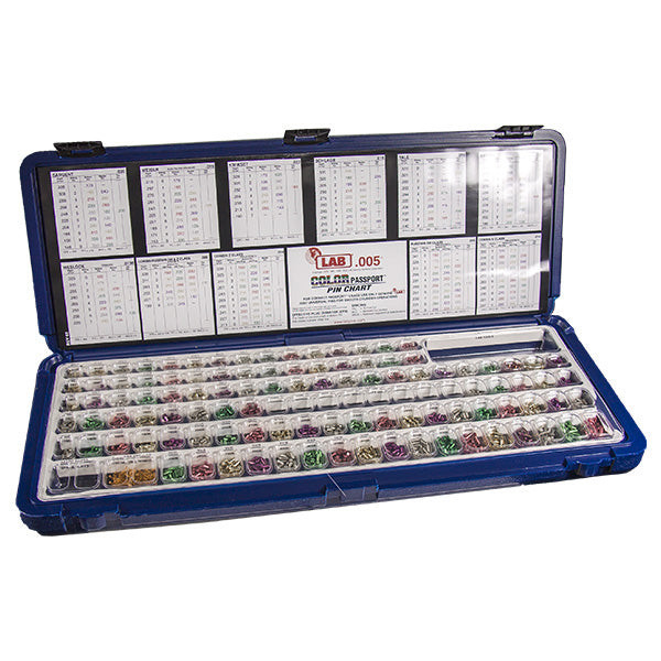 LAB Kit Dur-X Semi-Pro .005 (No Drawer) LAB Pins