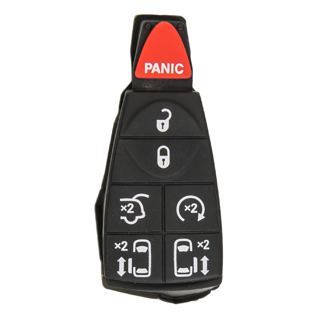 7 Button Replacement Pad for Chrysler / Dodge/ Jeep Fobik Keys IYZ-C01C ...