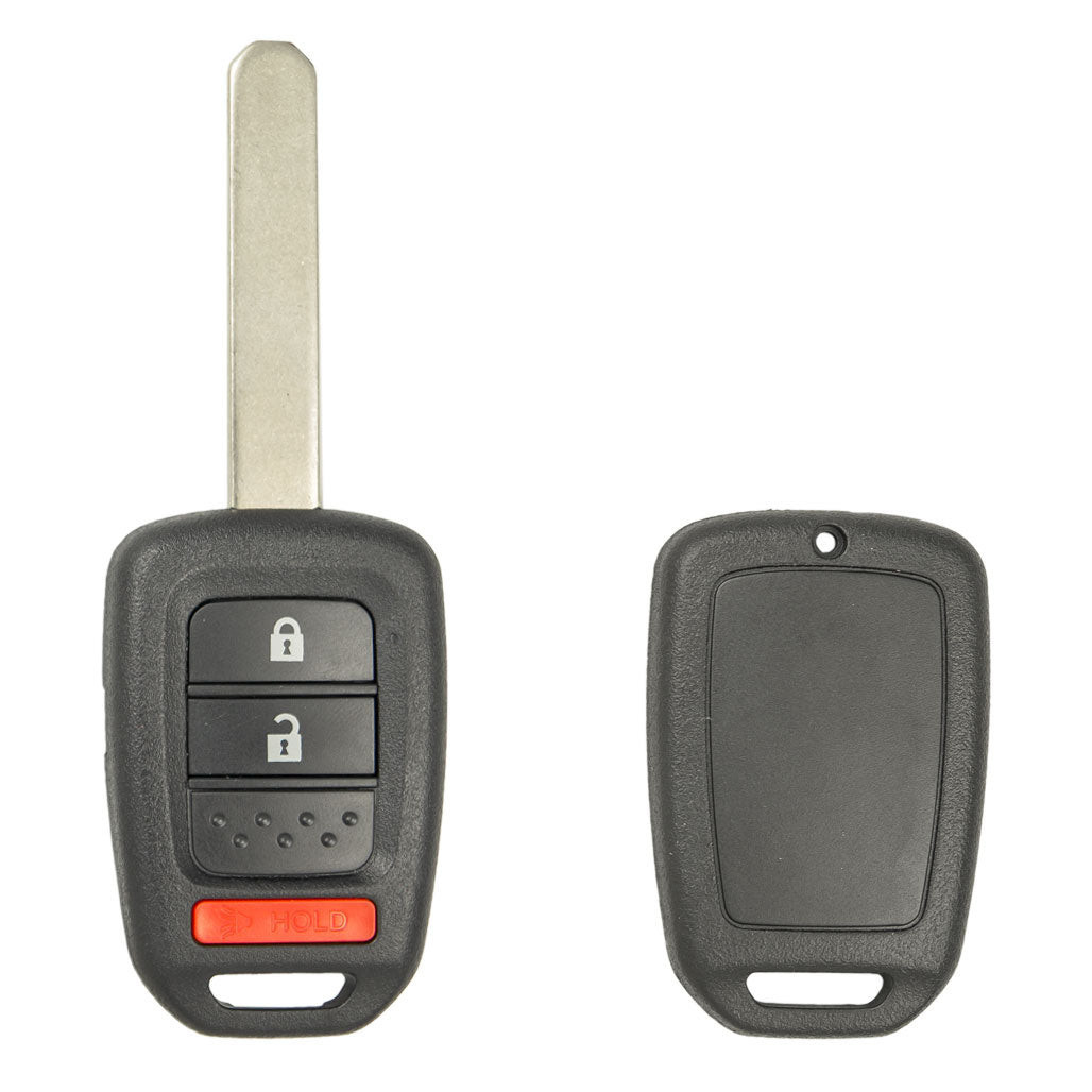 Keyless2Go Remote Key SHELL for Honda 3 Button for MLBHLIK6-1T | 35118 ...