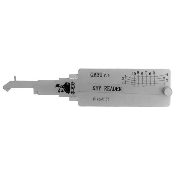 Original Lishi Decoder Key Reader V.5 For GM39 Door Locks With Sidebar ...