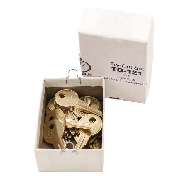 Aero Lock Y11 Tryout Keys Boat Ignition Set for Sea Ray, Mastercraft ...