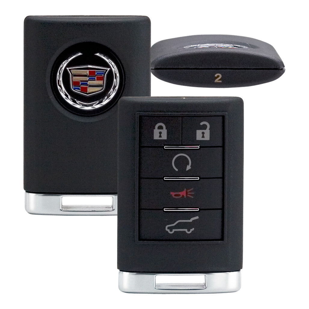 Strattec 5 Button Remote Key Fob 20998282 for Cadillac CTS Wagon ...