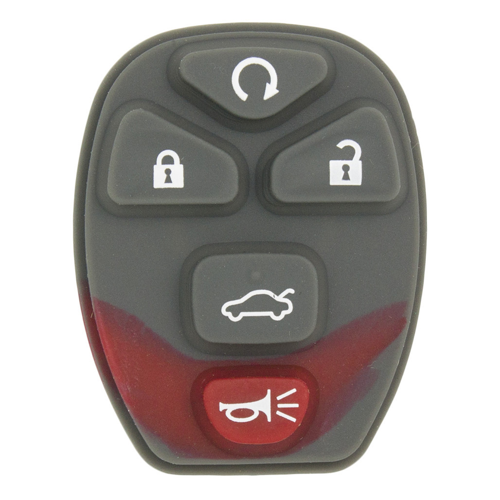 5 Button Replacement Pad for GM FCC ID: OUC60270 / OUC60221 - PAD-3 ...
