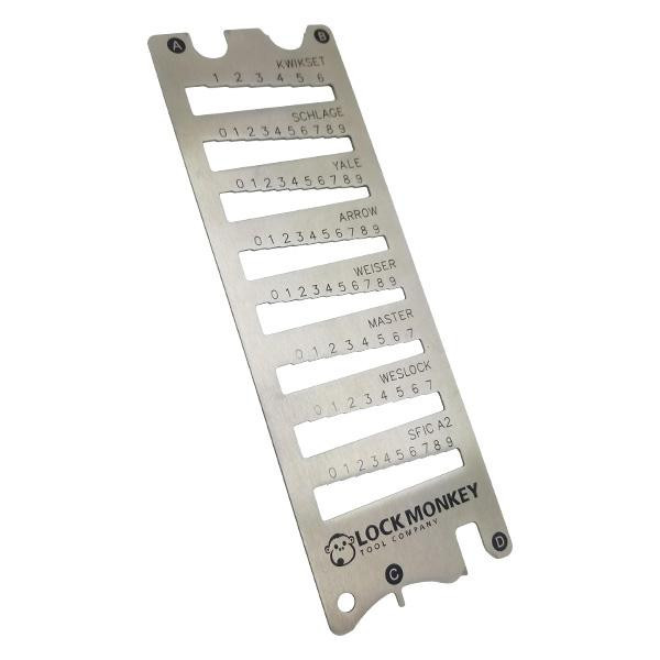 Lock Monkey MK380 12-in-1 Residential/Commercial Key Decoder Lock ...