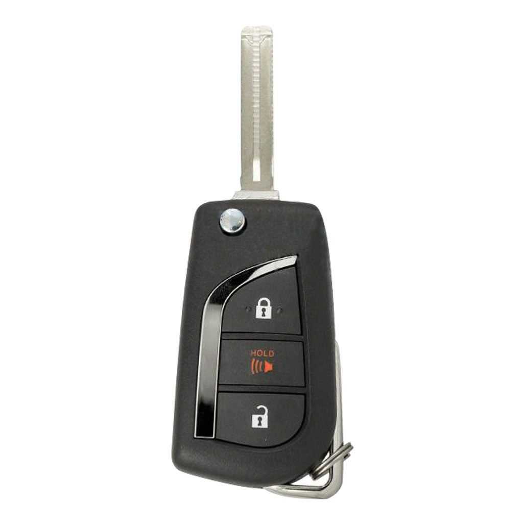 Toyota RAV4 3 Button Remote Flip Key GQ4-73T - New Original Keys & Remotes
