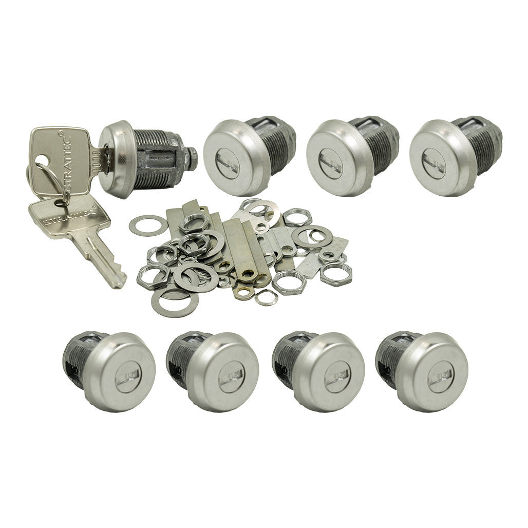 Strattec 702366 (5/8) CAM Lock - Pack of 8 Strattec Industrial Locks