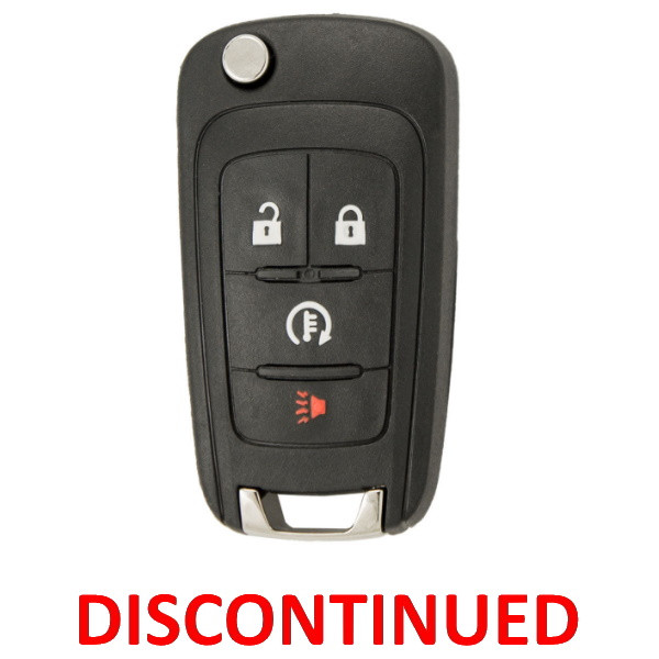 Chevrolet Spark EV 4 Button Remote Flip Key 94543198 A2GM3BFUS04 - New ...