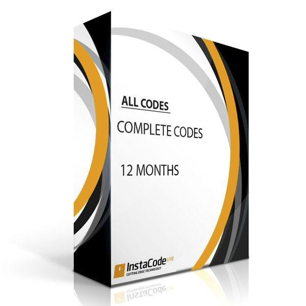 InstaCode Software All Codes - 12 Months InstaCode InstaCode