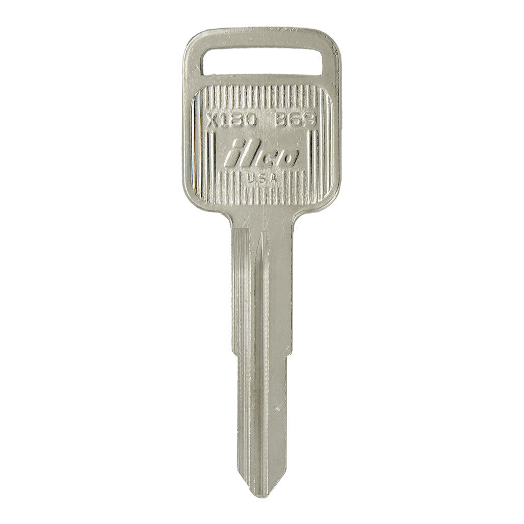 ILCO AF01203002 B69 Mechanical Key, Pack of 10 ilco Keys & Remotes