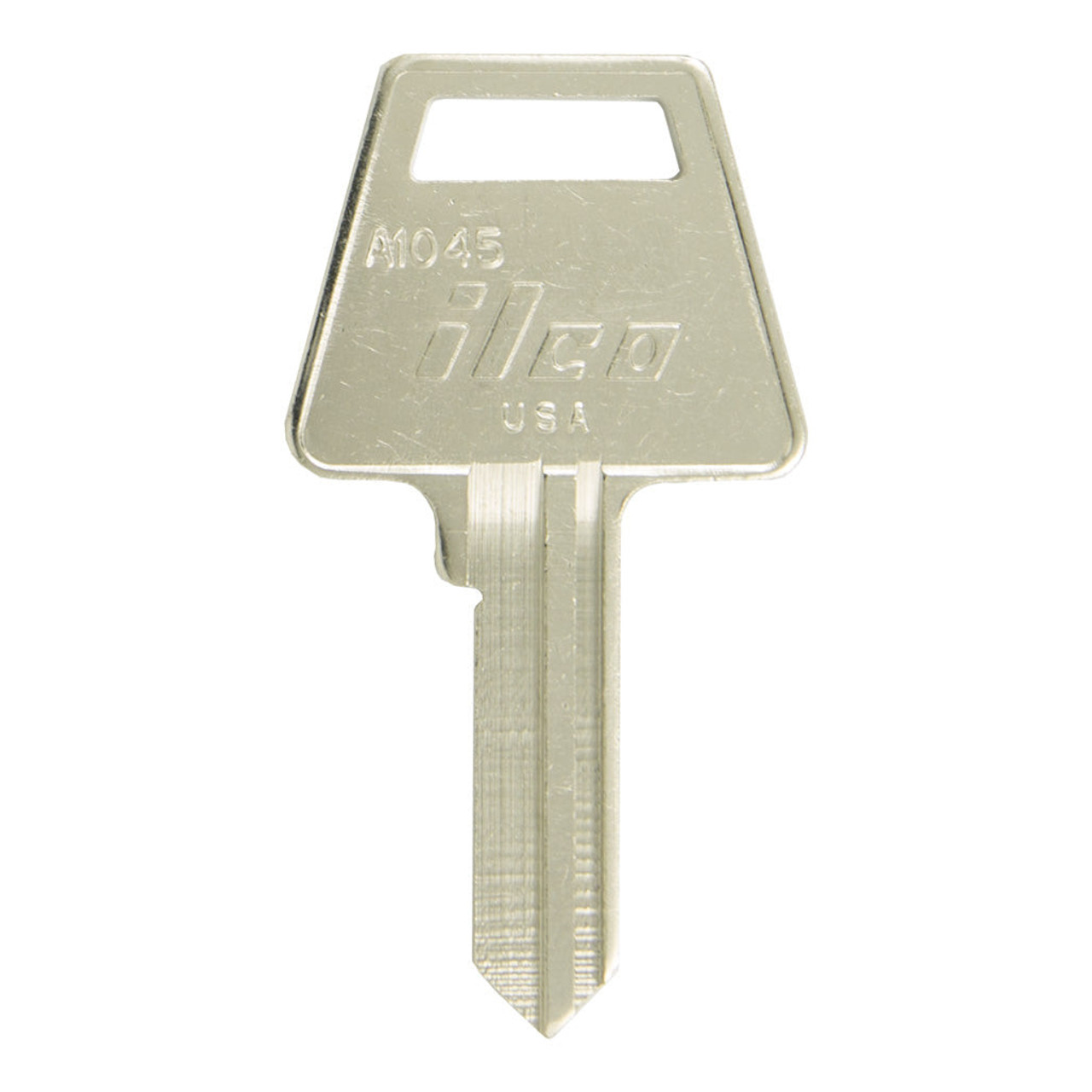 ILCO A1045 PTKB-2 American Padlock Key Blank - 10 Pack ilco Our Brands