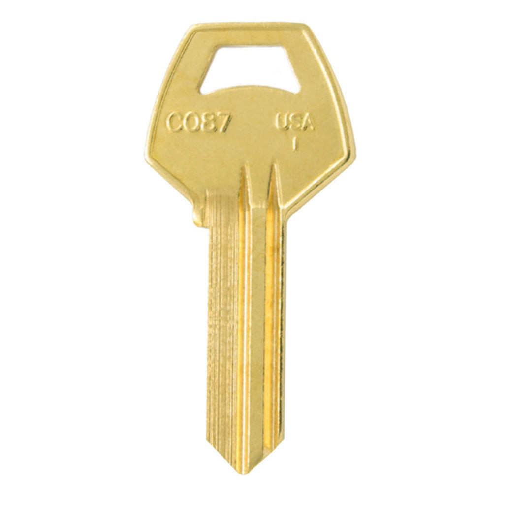ILCO CO87 1001EH Corbin Key Blank - Brass - 50 Pack ilco Our Hardware ...